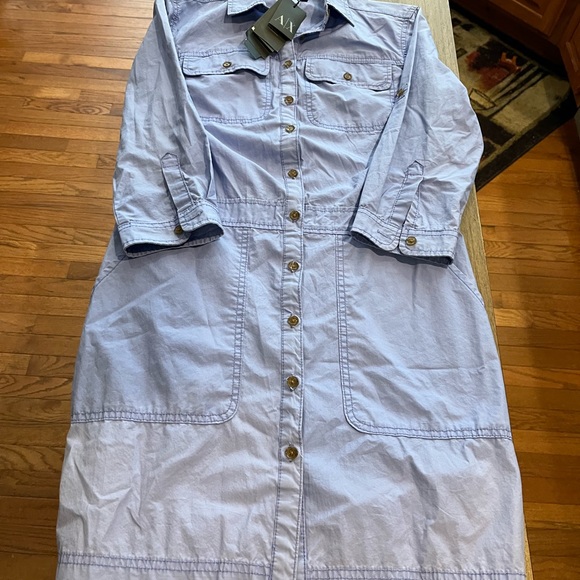 Armani Exchange | Dresses | Armani Exchange Button Down Dress Nwt ...